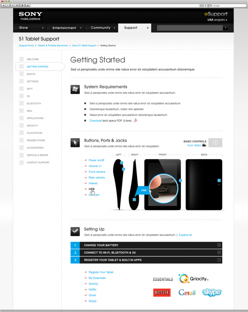 Sony "S1" Tablet - Matt Heady - Product Design & StrategyMatt Heady ...